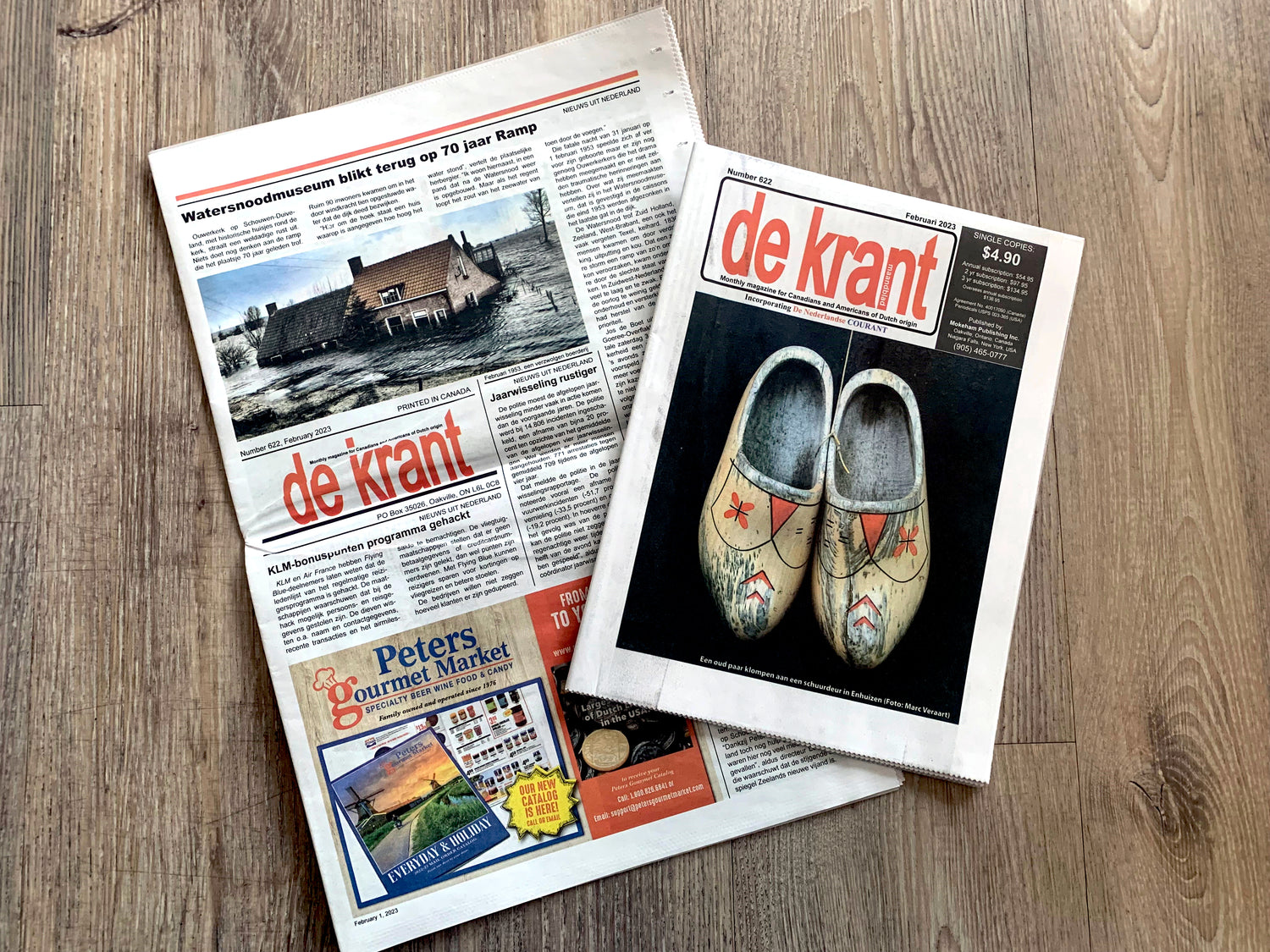 February Issue of De Krant – Dutch the media